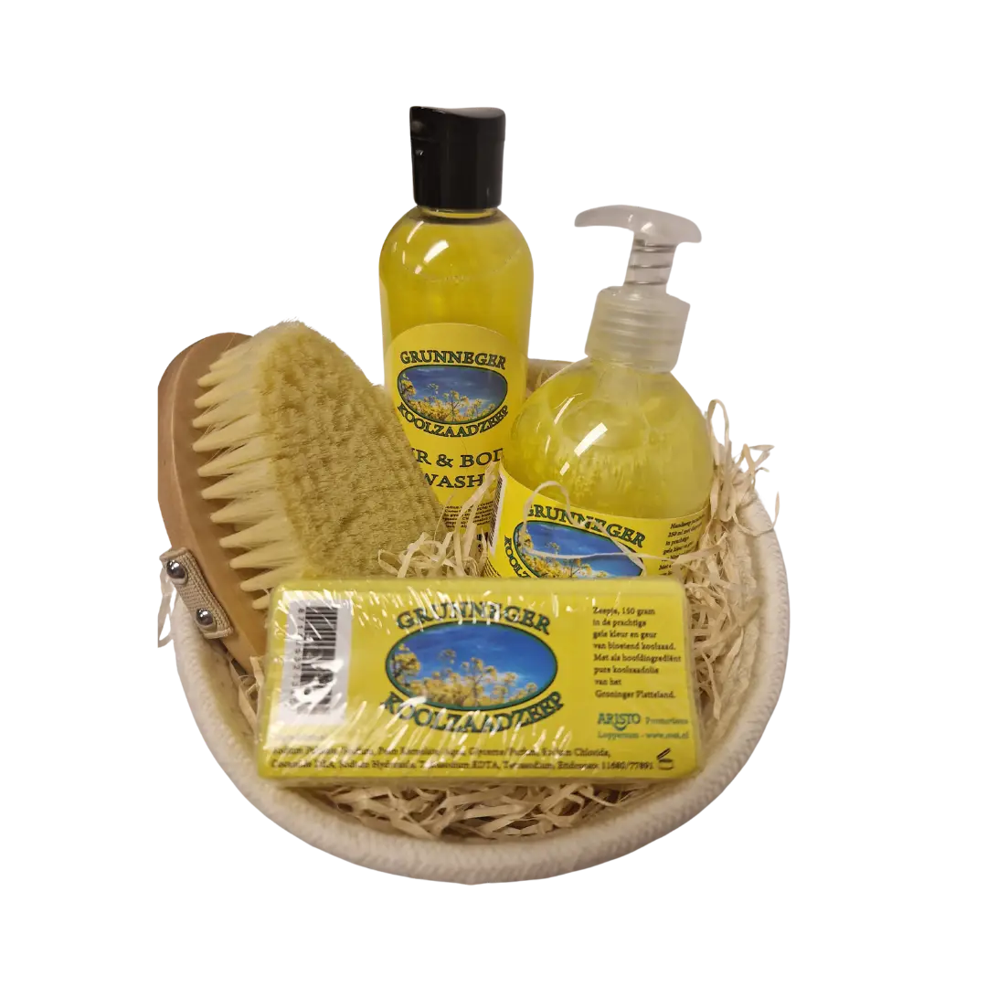 Verwen pakket kopen? Bestel Wellness pakket Gronings Koolzaad